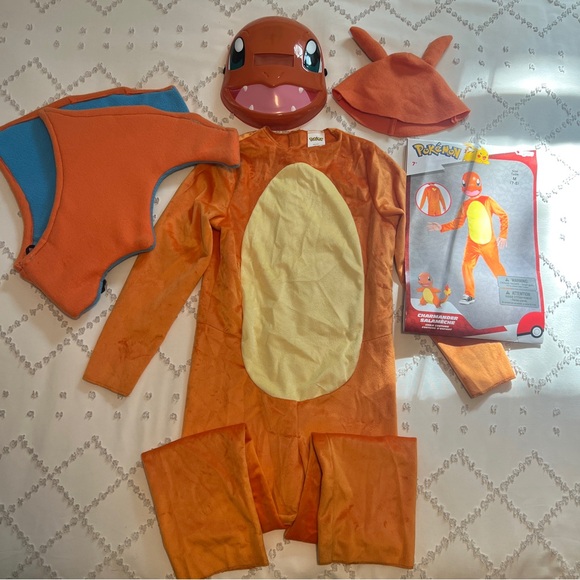 Costumes | Kids Charmander Costume Charizard Wings | Poshmark
